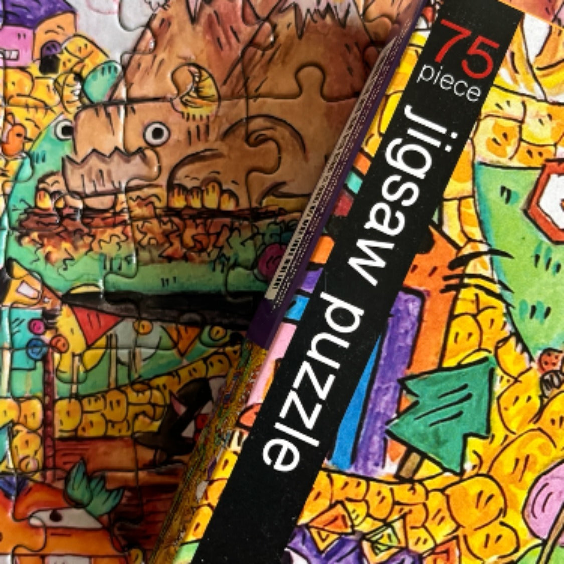 Jigsaw Puzzle 75 Pieces - Land of Yed – Froggmag