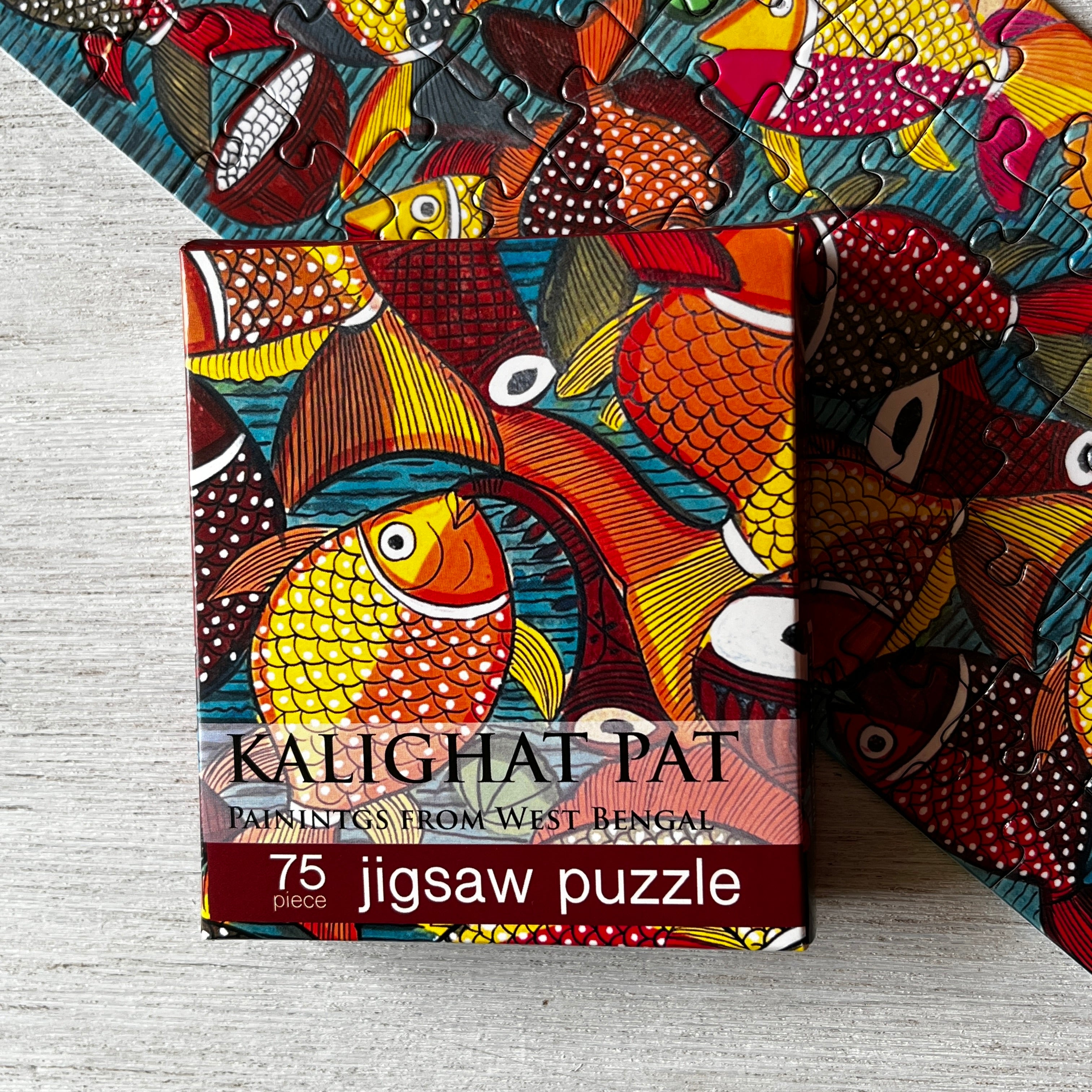 Jigsaw Puzzle 75 Pieces - Kalighat Pat – Froggmag