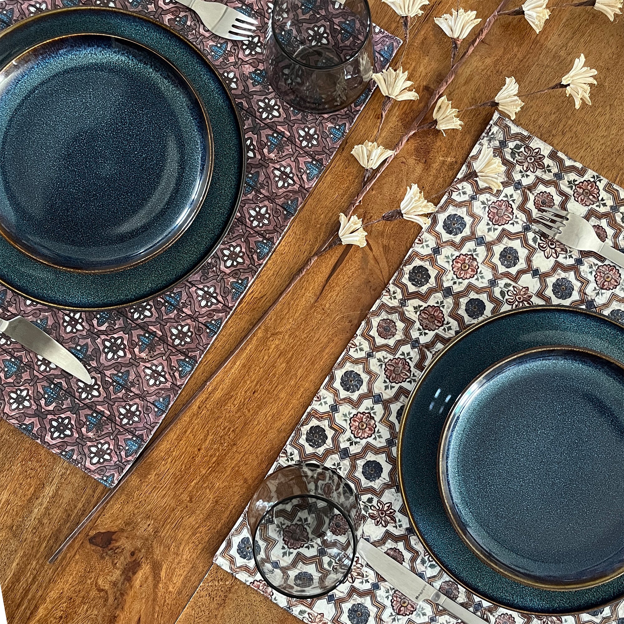 Place Mats - Painted Panels Tipu's Summer Palace – Froggmag