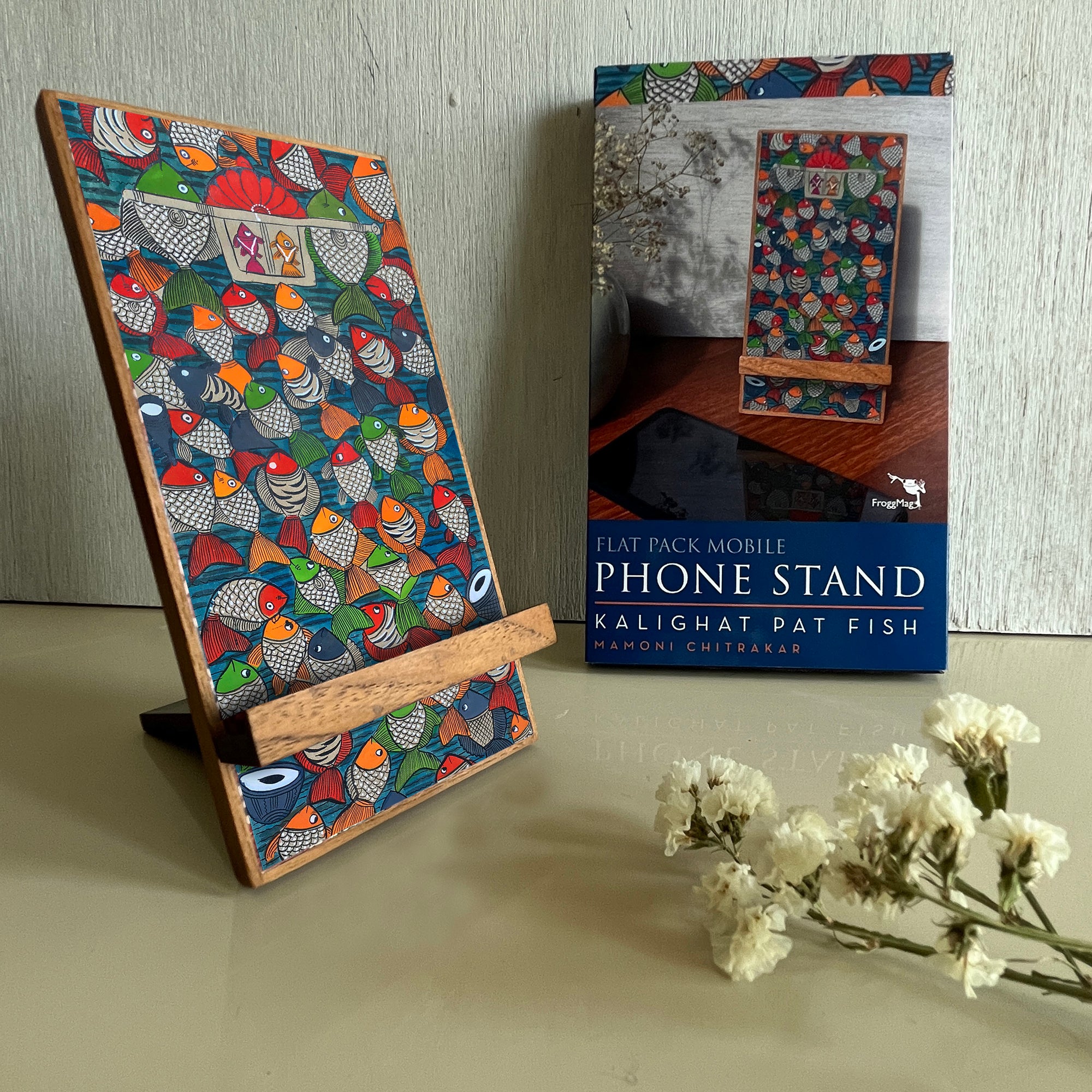 Phone Stand - Kalighat Pat Fish – Froggmag