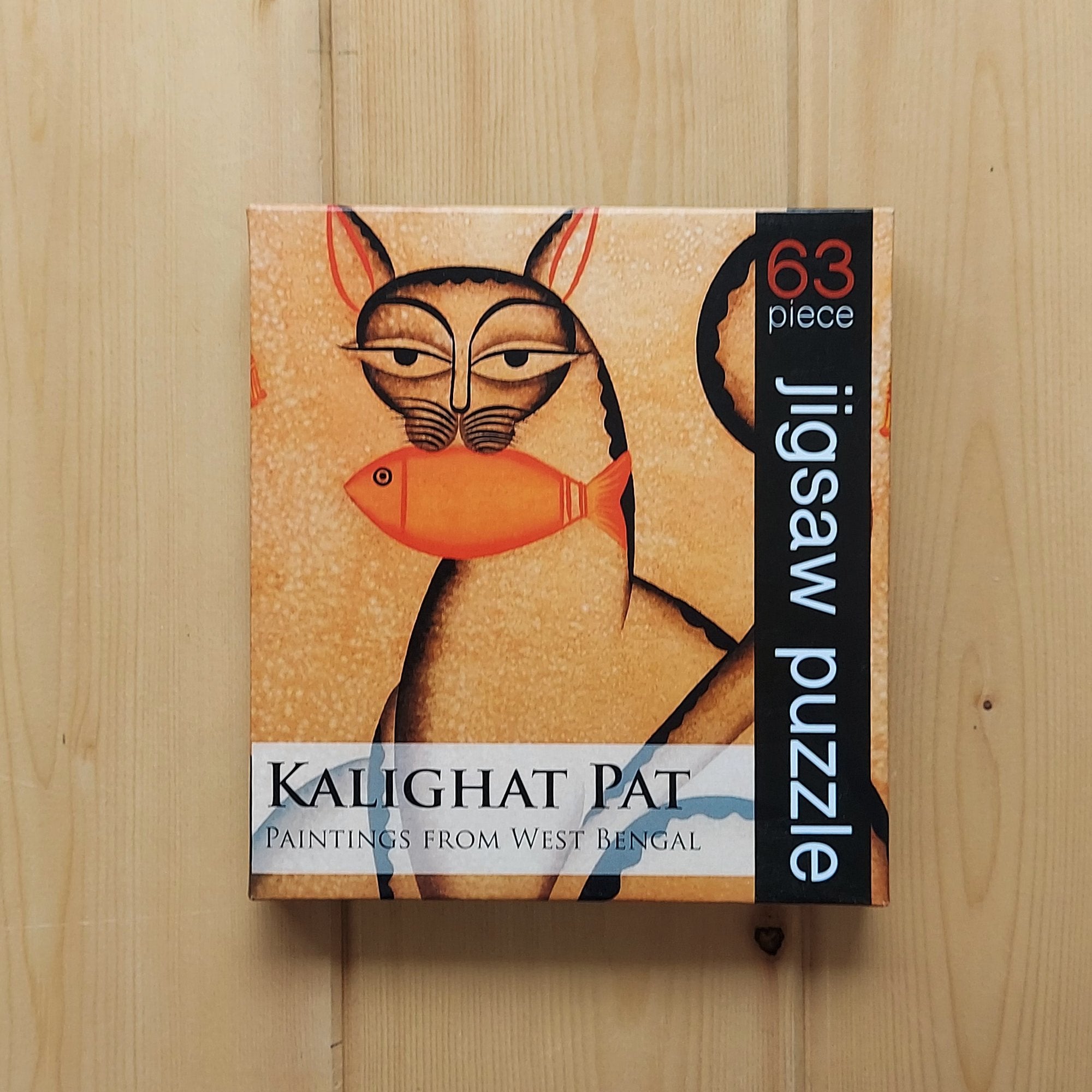 Jigsaw Puzzle 63 Pieces - Kalighat Pat Cats – Froggmag