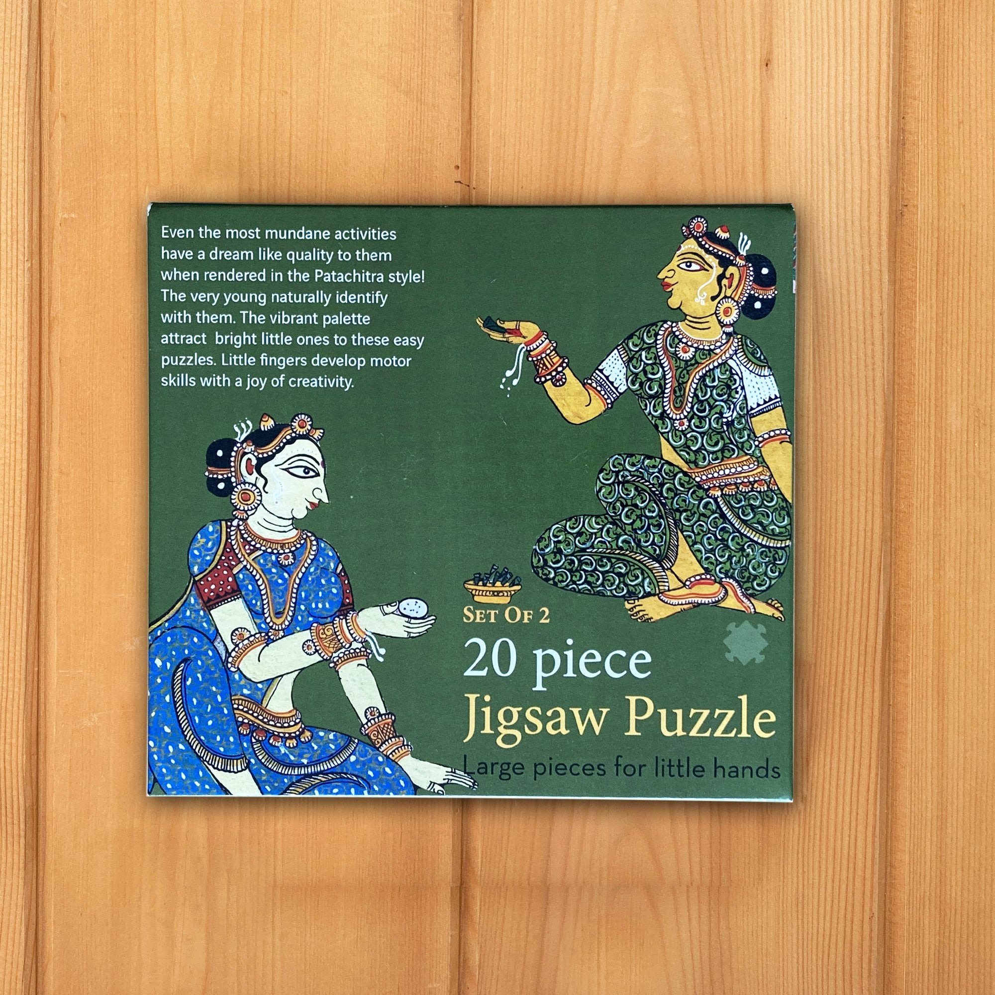 Jigsaw Puzzle 20 Pieces - Patachitra Women – Froggmag